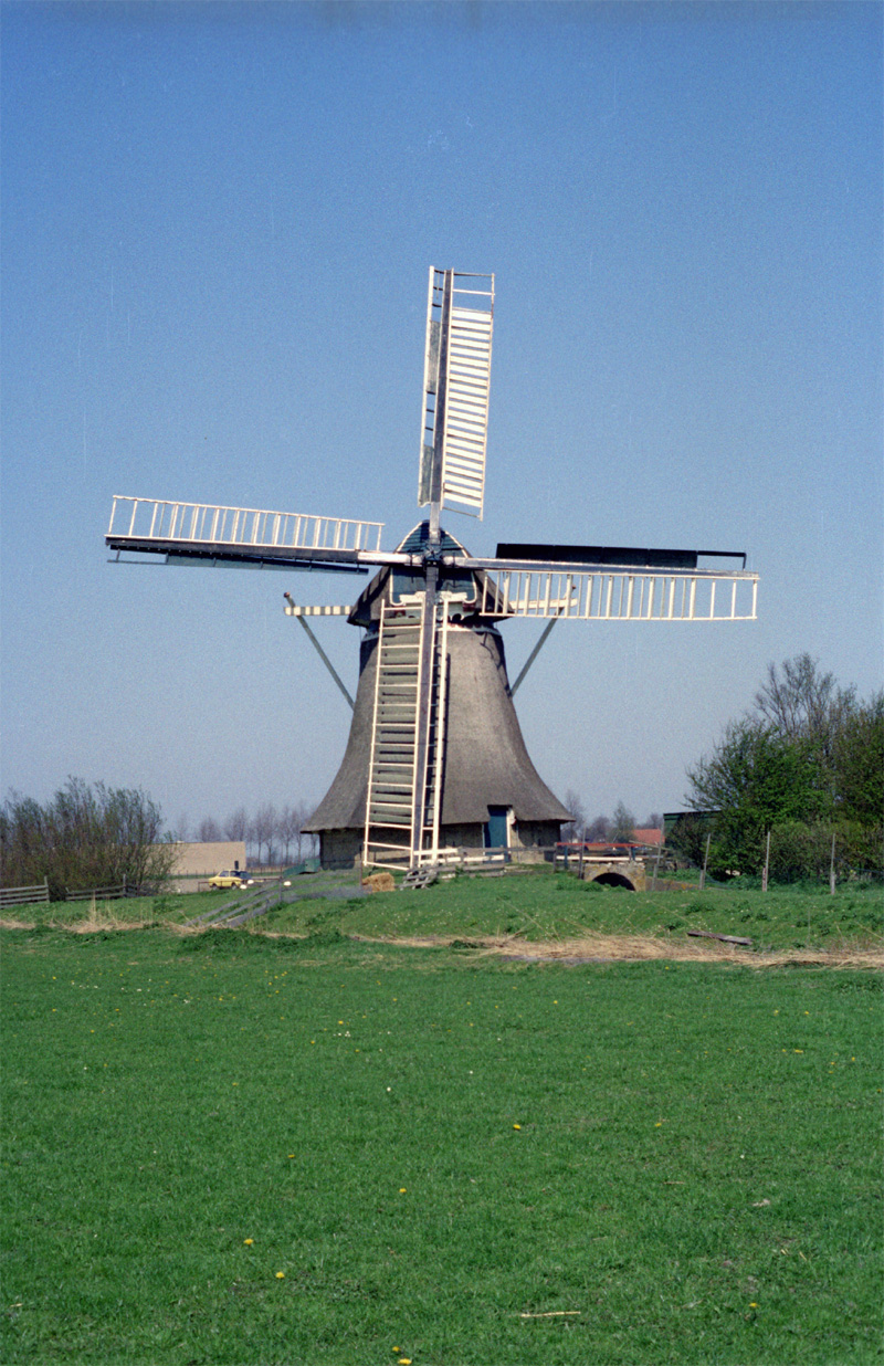 Molen Waterschap Vijfhuizen, Vijfhuistermolen / Hoekstermolen, Hallum ...