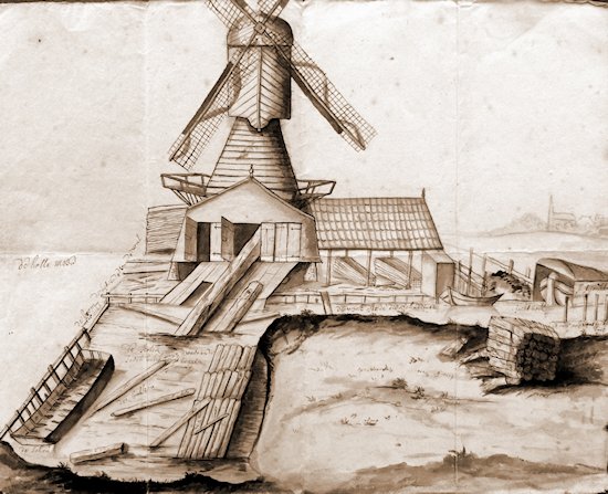 Molen (zaagmolen), Workum/ Warkum | Nederlandse Molendatabase