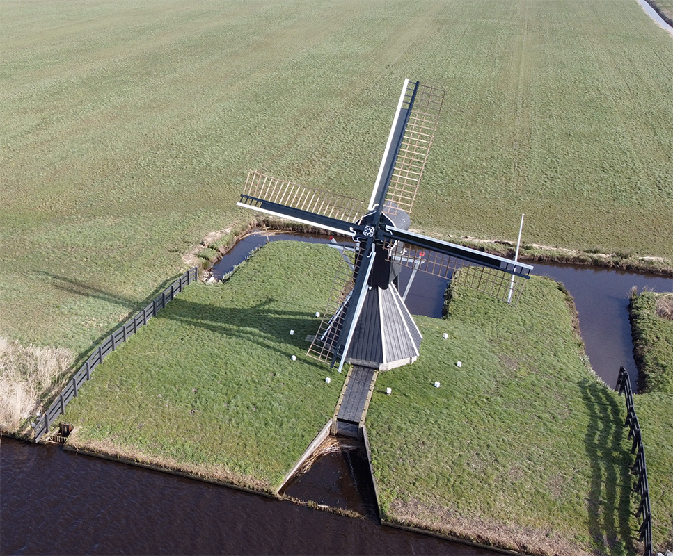 Molen Mellemolen (vh. Polslootpoldermolen), Akkrum | Nederlandse ...