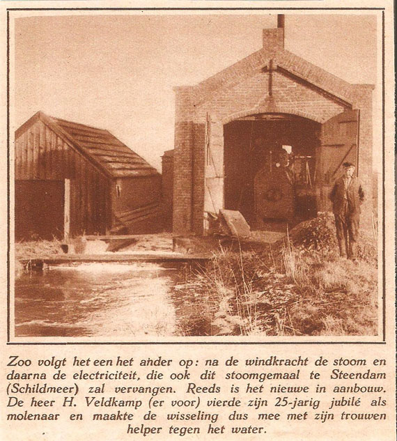 Molen Steendammerpolder, Steendam | Nederlandse Molendatabase