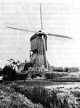Molen Polder Groot en Klein Oud Aa, Ter Aasche Watermolen, Breukelen ...