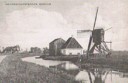 Molen Polder Het Heidenschap / Polder 29, Harkemamolen, Workum/ Warkum ...
